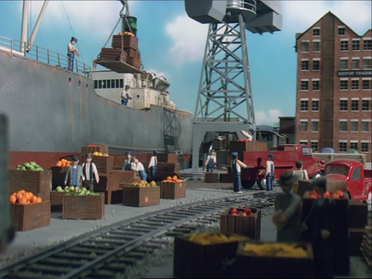 Question this part of Brendam Docks if so why don't we see engine go ...