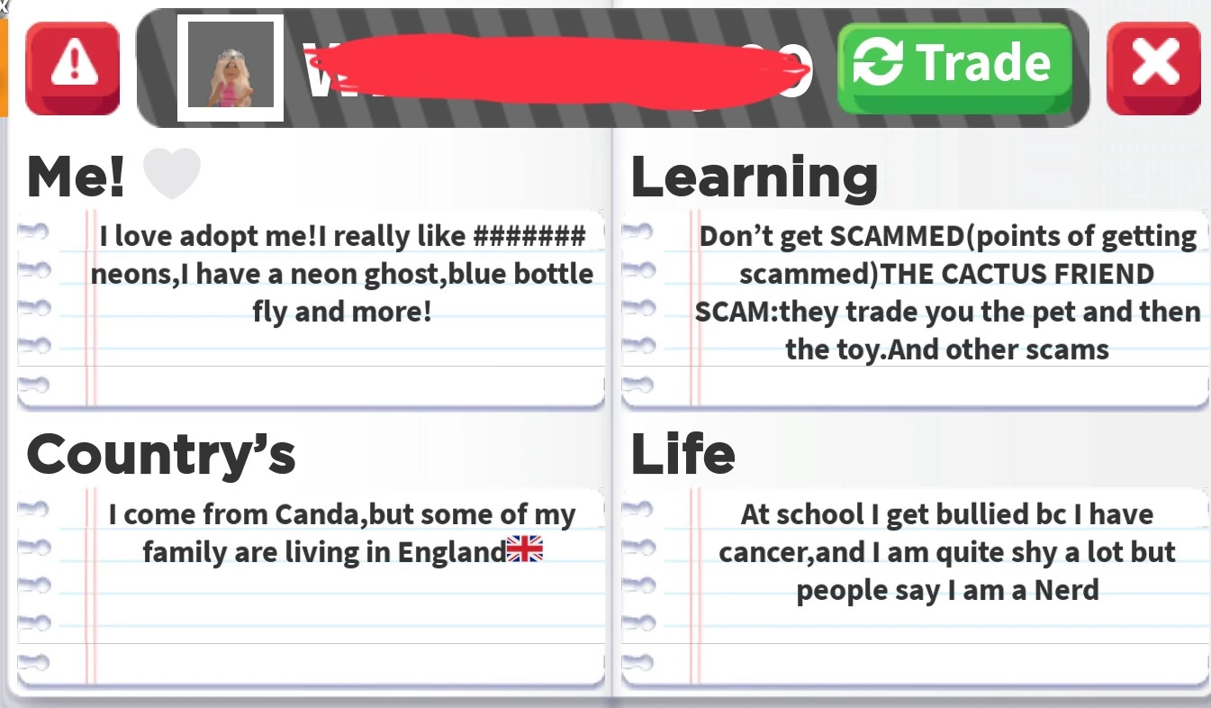 adopt me profiles be wilding | Fandom