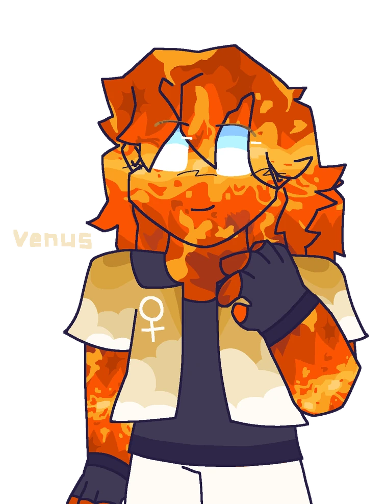 human venus i drew on magma | Fandom