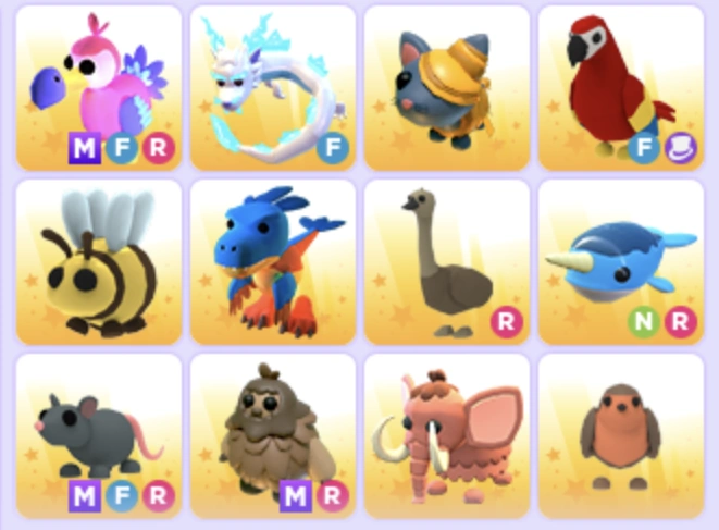 trading mega dodo, parrot, and more ! | Fandom