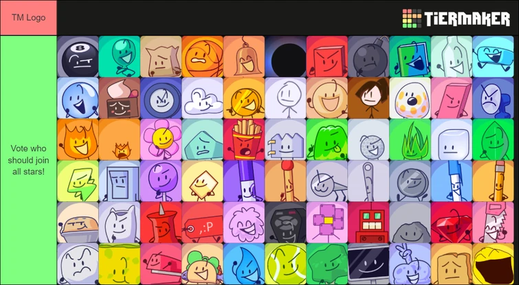 BFDI all stars voting! | Fandom