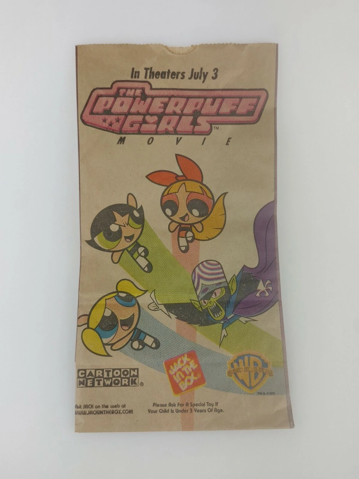 Do you remember the PPG Movie Jack In The Box merchadise? | Fandom