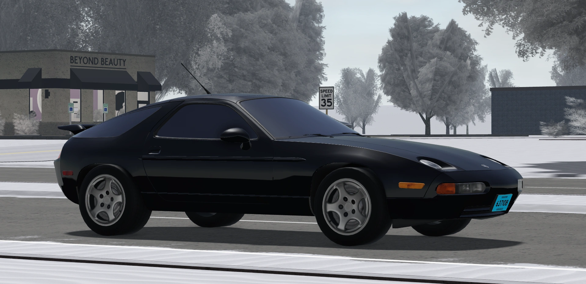 A review on the Porsche 928. It's about as fast as you can go without ...