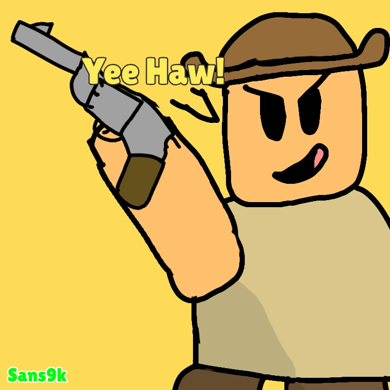 Fan art of cowboy | Fandom