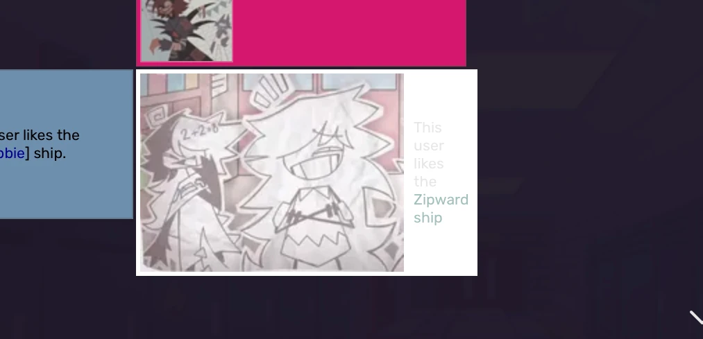 I love how yall didn’t notice there was a Zipward user like box | Fandom