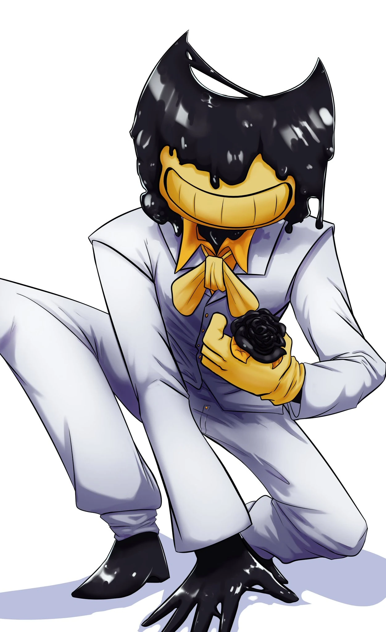 bendy in a suit what he do | Fandom