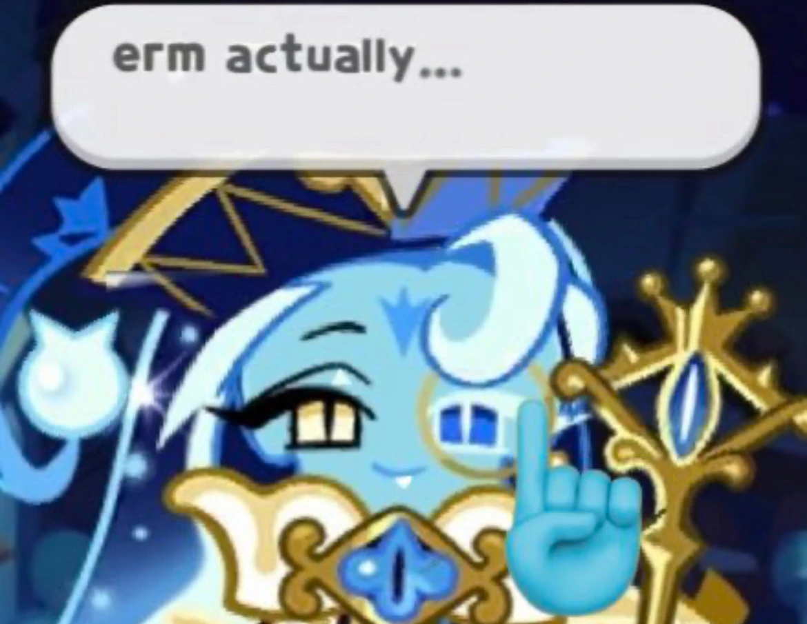 "Erm actually-" -🖤🃏💙 | Fandom