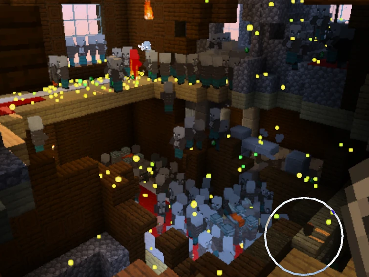 Da villager is cooked - I mean the next image after that one-yk why ...