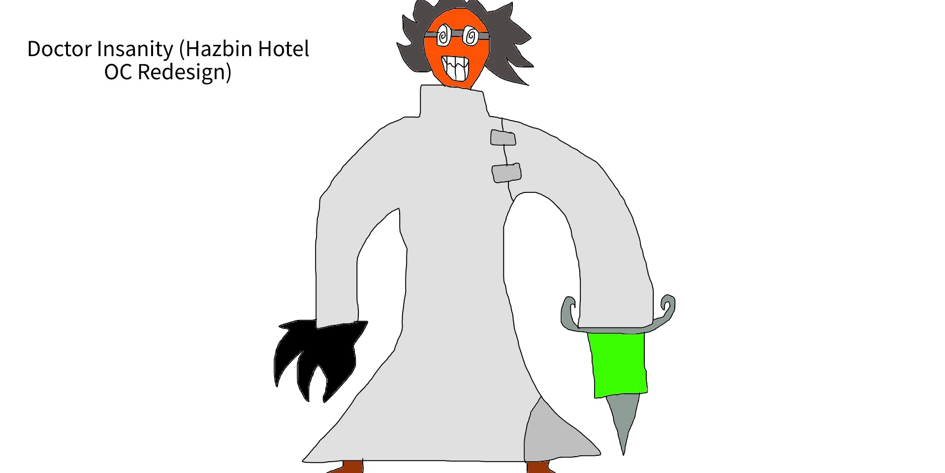 Doctor Insanity (Hazbin Hotel OC Redesign) | Fandom