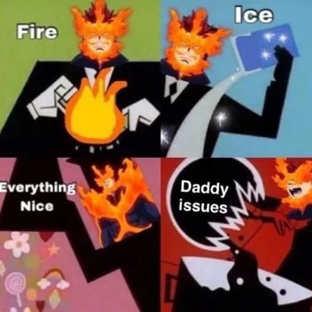 Endeavor while making shoto todoroki ???? | Fandom
