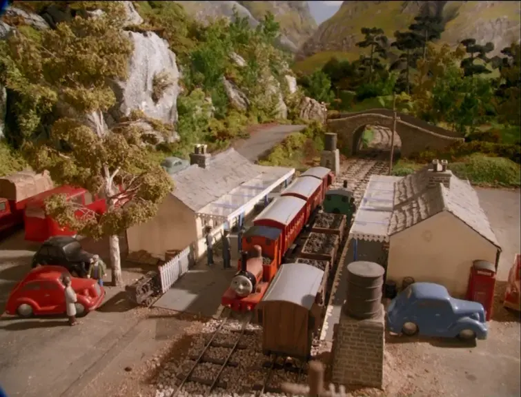 The Skarloey Railway engines' small scale models: when they were last ...