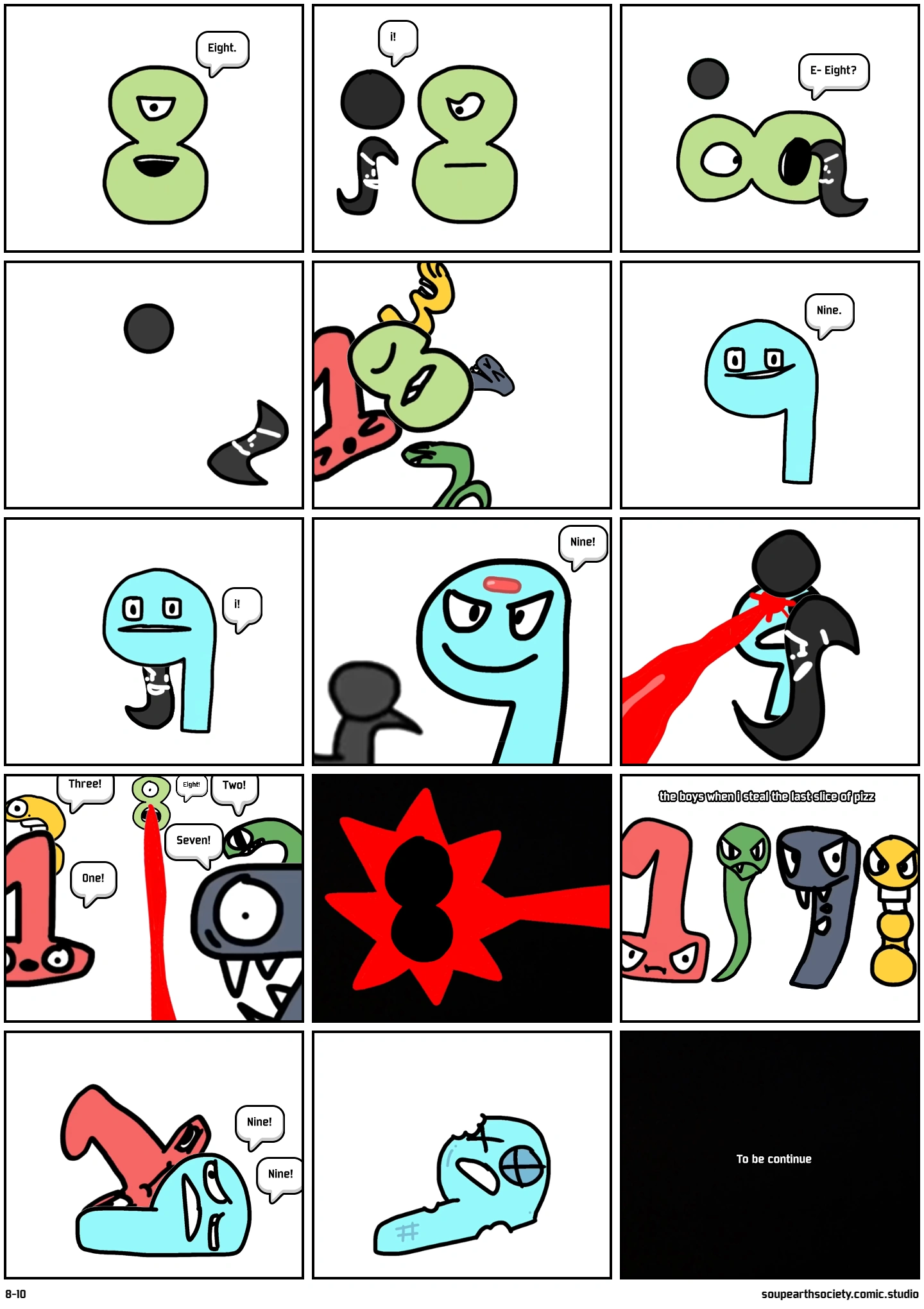 Number Lore 8-10 but you can understand the lore in one comic. | Fandom