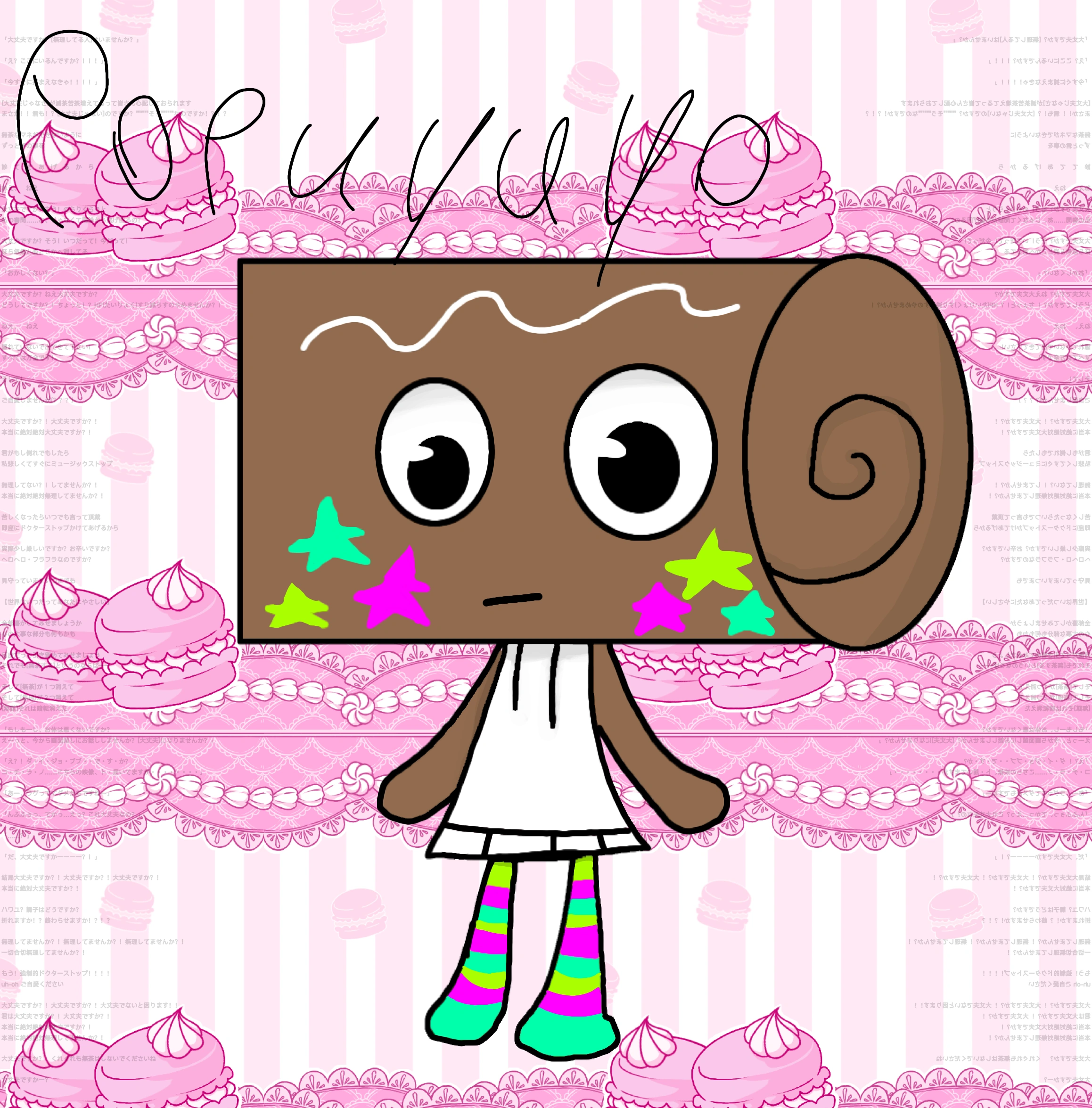 I drew Cosmo and Poppy | Fandom