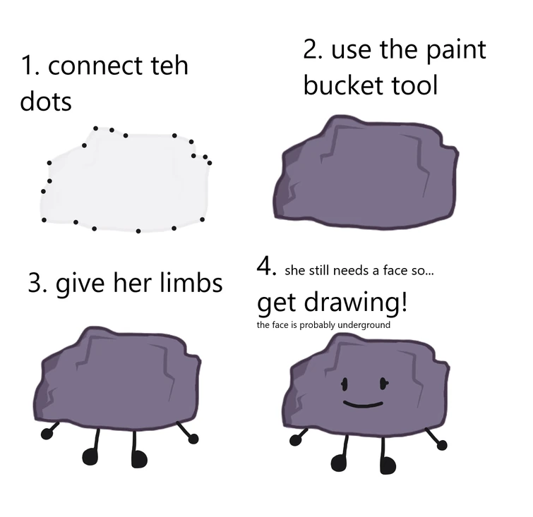 how to draw pebble (properly) | Fandom