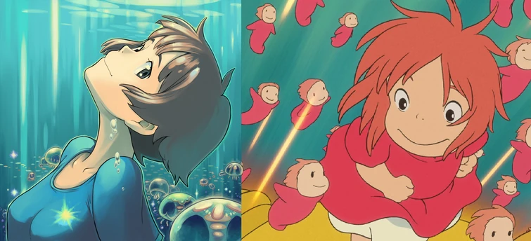 Granmamare's real daughter Lisa & granddaughter Ponyo | Fandom