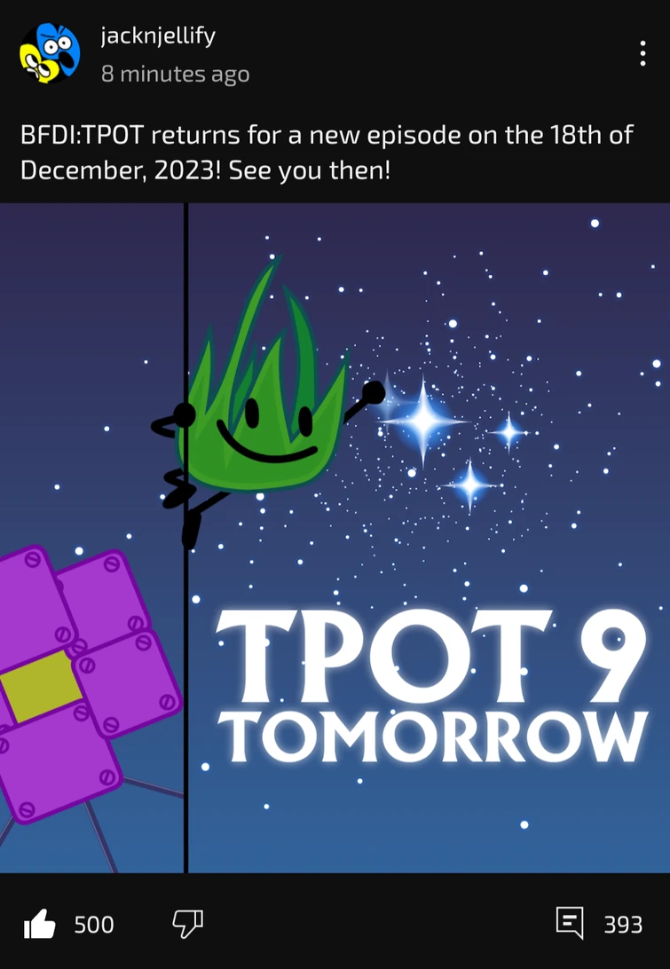 Tpot 9 tomorrow | Fandom