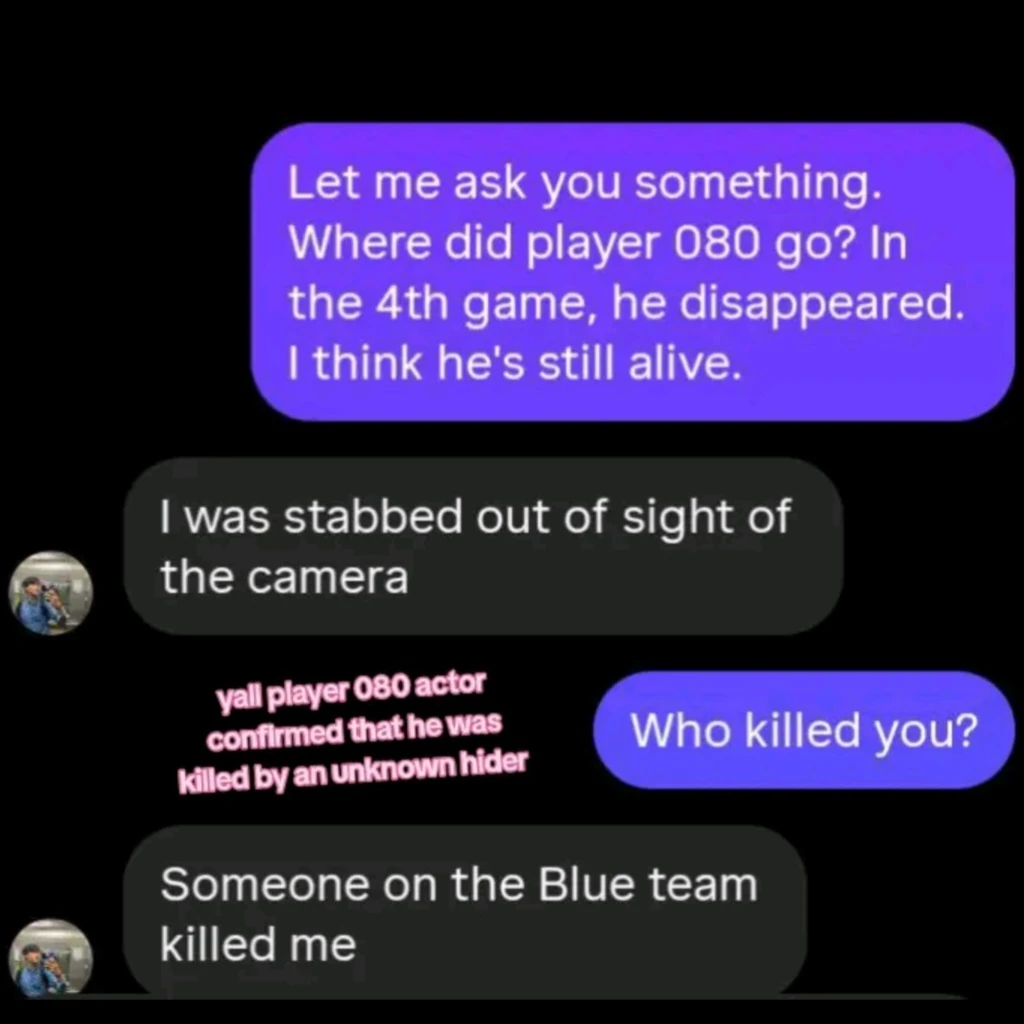 about player 080's death | Fandom