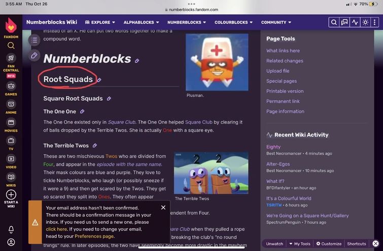 I misinterpreted “root” briefly. Now I’ll never be able to unsee a ...