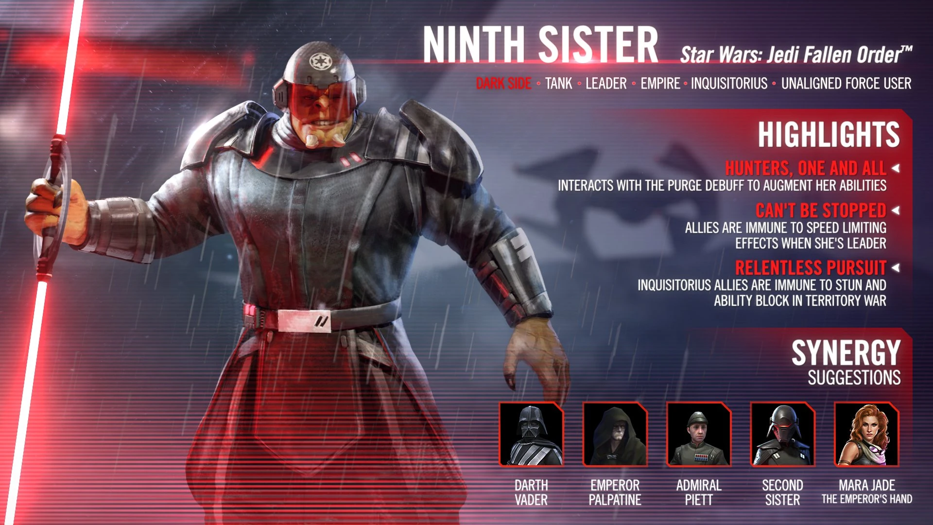 [SWGOH]The next inquisitor to come to SWGOH is… | Fandom