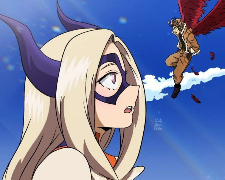 Do you think Mt. Lady surpassed Hawks now that she is the heroic number ...