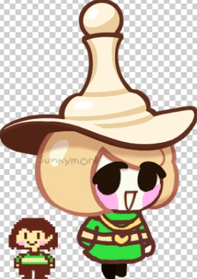 pt. 2 of turning cookie run into undertale | white chess choco x chara ...