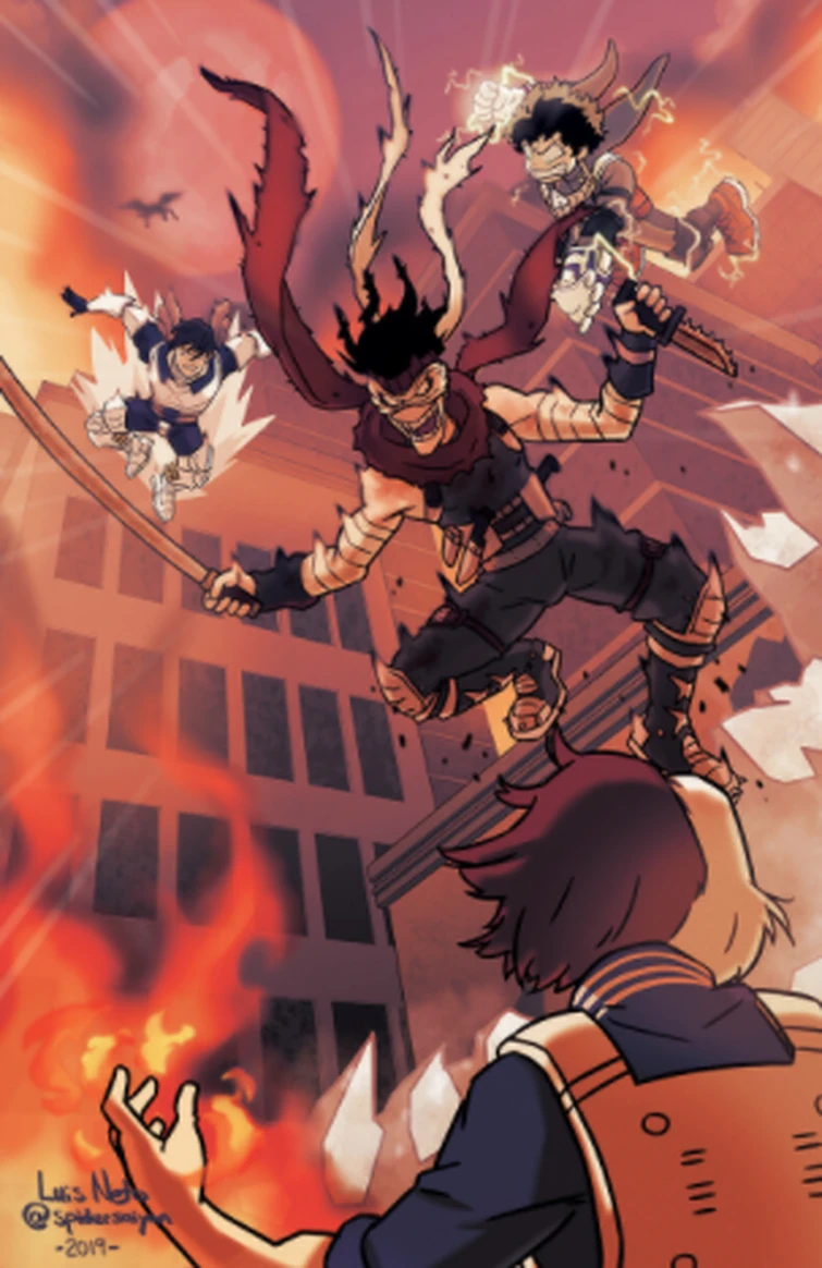 Hero Killer Stain FanArt!(Not mine Credit to the owner!) | Fandom