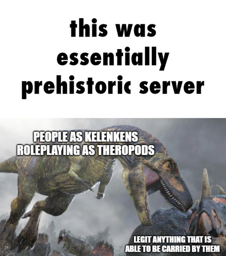 Dinopedia makes a paleontology related meme from this image! | Fandom