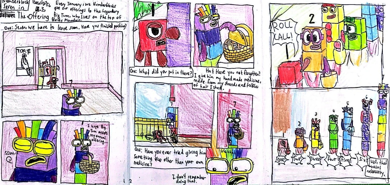 Numberblock Seven in The Offering. | Fandom