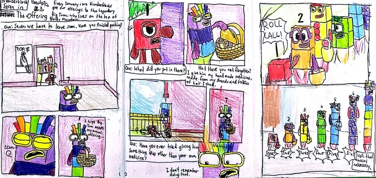 Numberblock Seven in The Offering. | Fandom