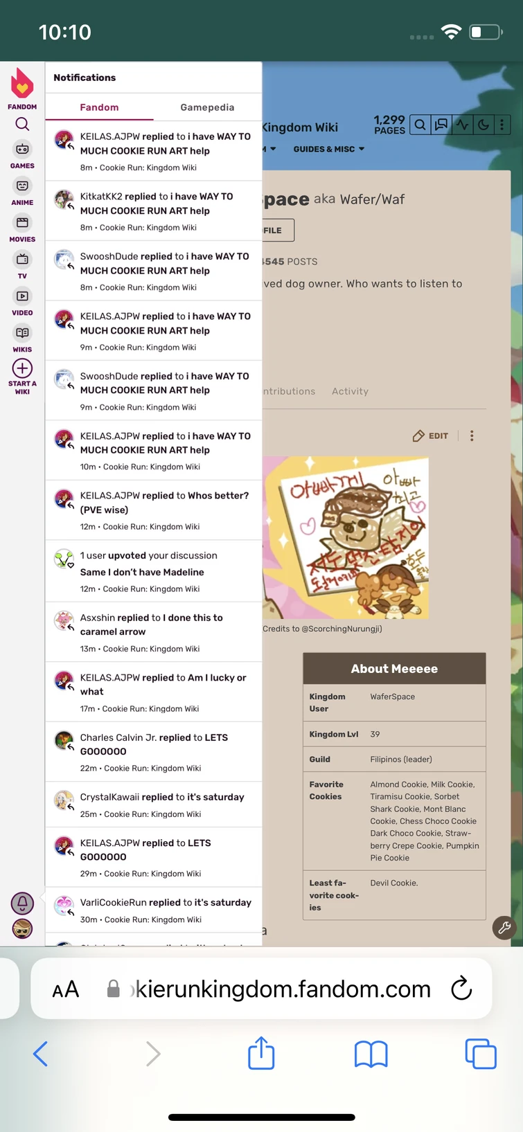 Fandom in iPhone be like | Fandom