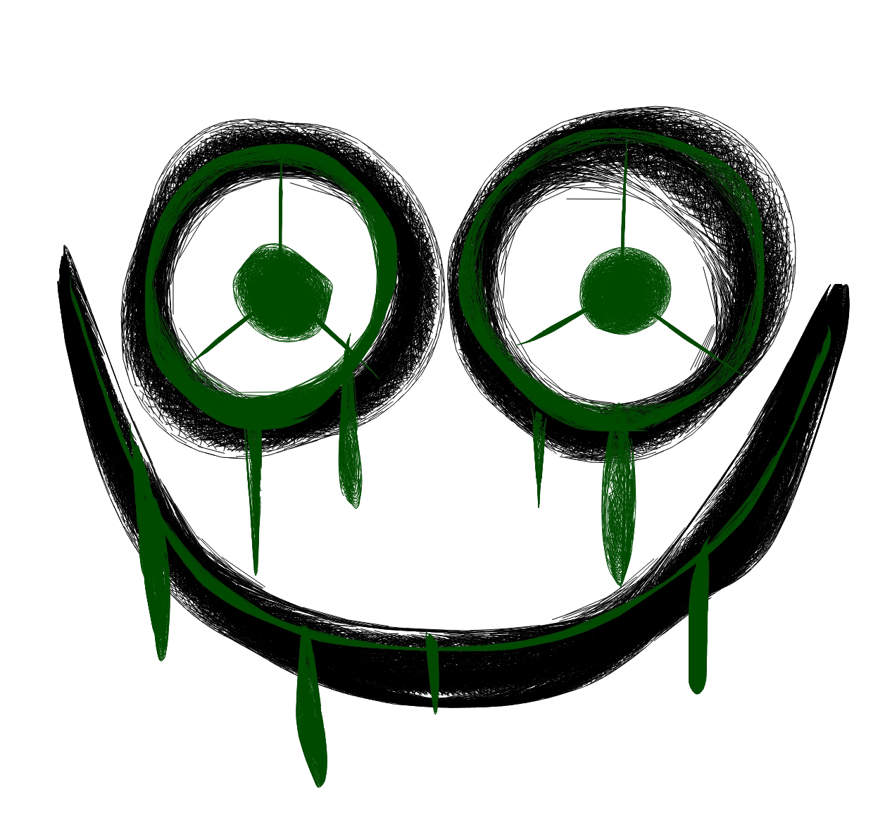 A-172 the dark green scribble | Fandom