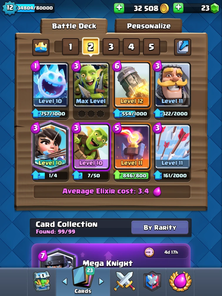 My 4 war decks | Fandom