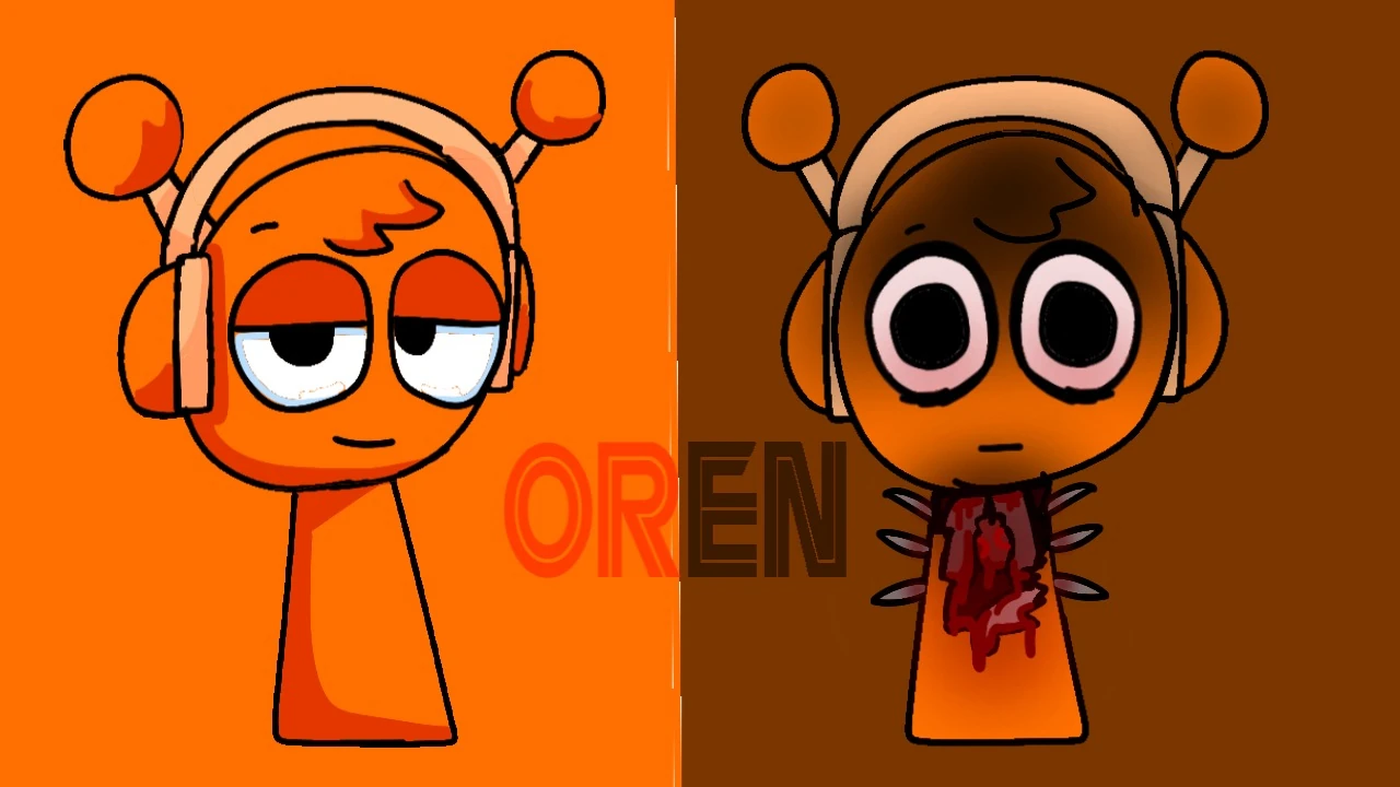 Drawing the Sprunkies #1: Oren. | Fandom