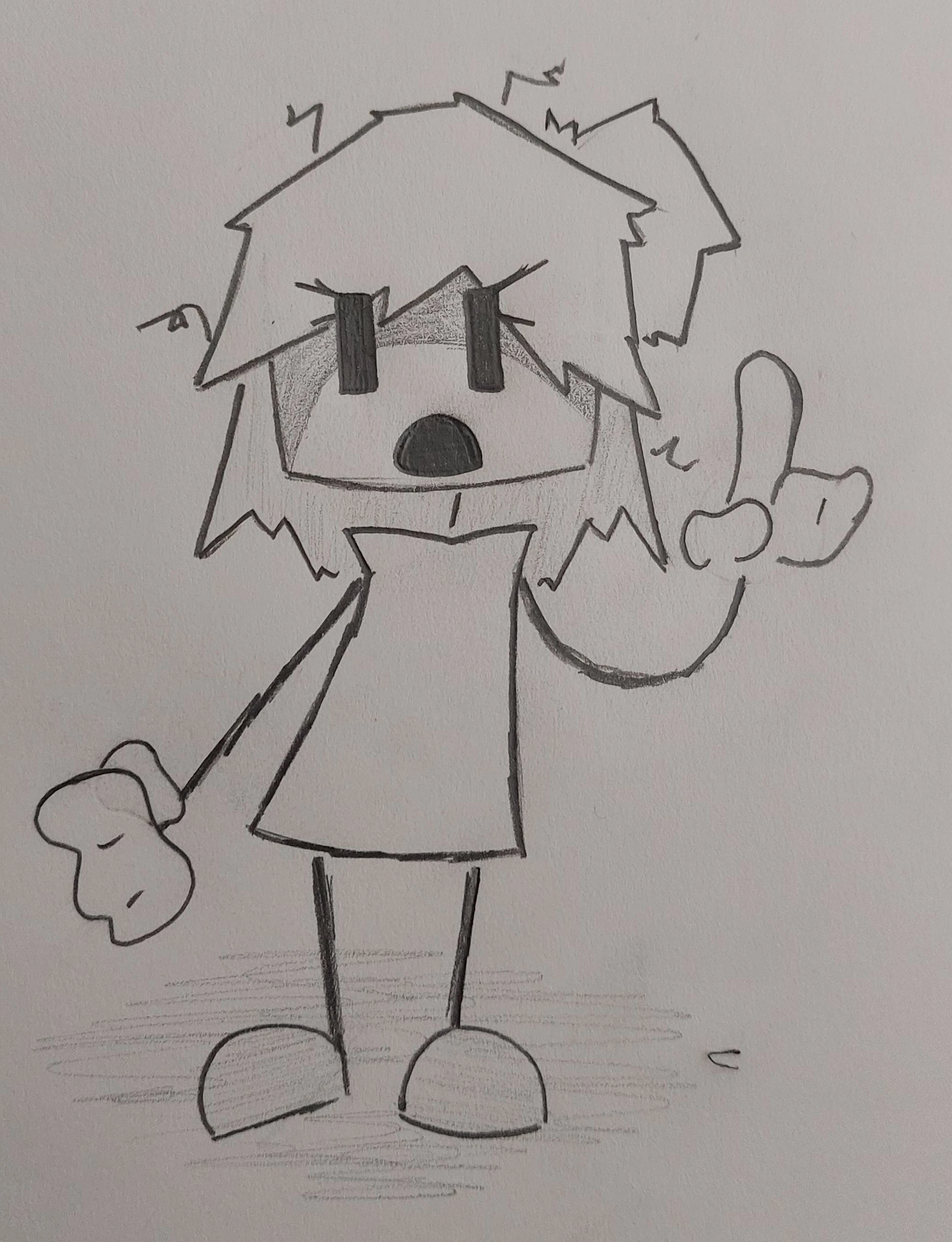 Drew the girl from Turn the Crank. | Fandom