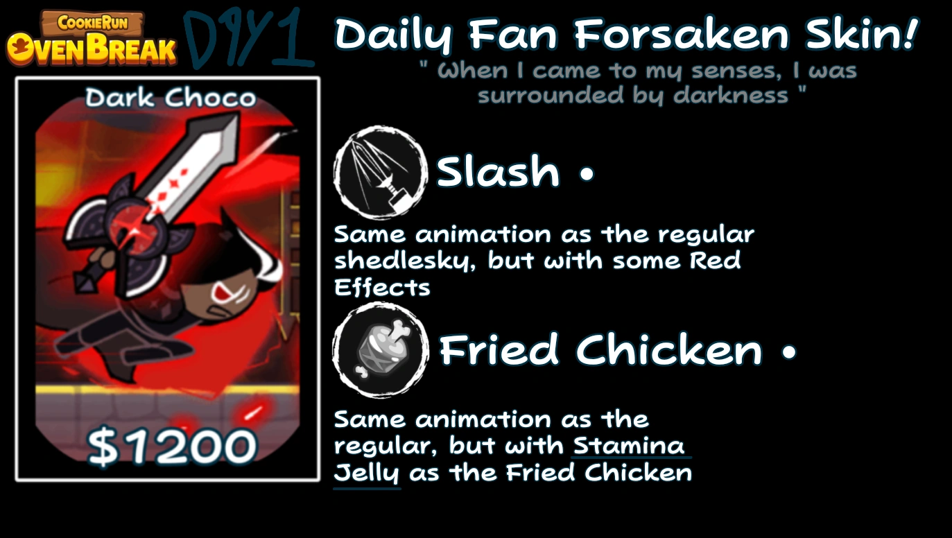 Daily Forsaken Skin Idea ( As of Day 24 ) | Fandom