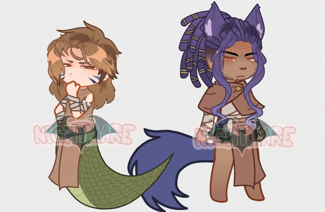 Remade Keon and Bruce in Gacha Nebula | Fandom