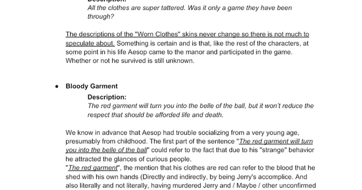 Embalmer skins analysis | Fandom