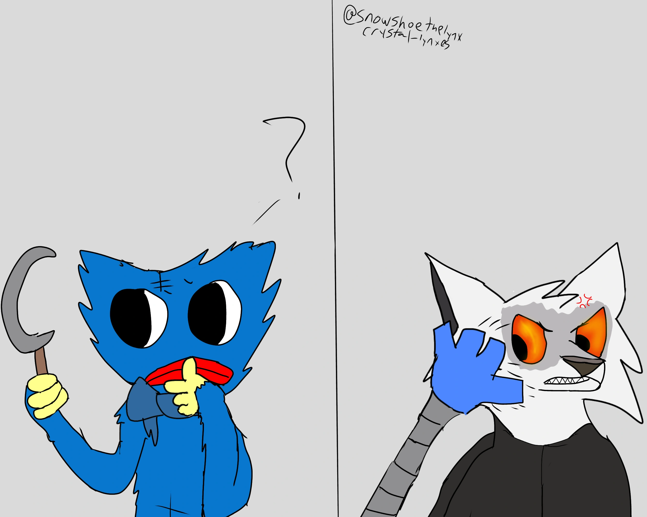 Huggy and Death switched places | Fandom