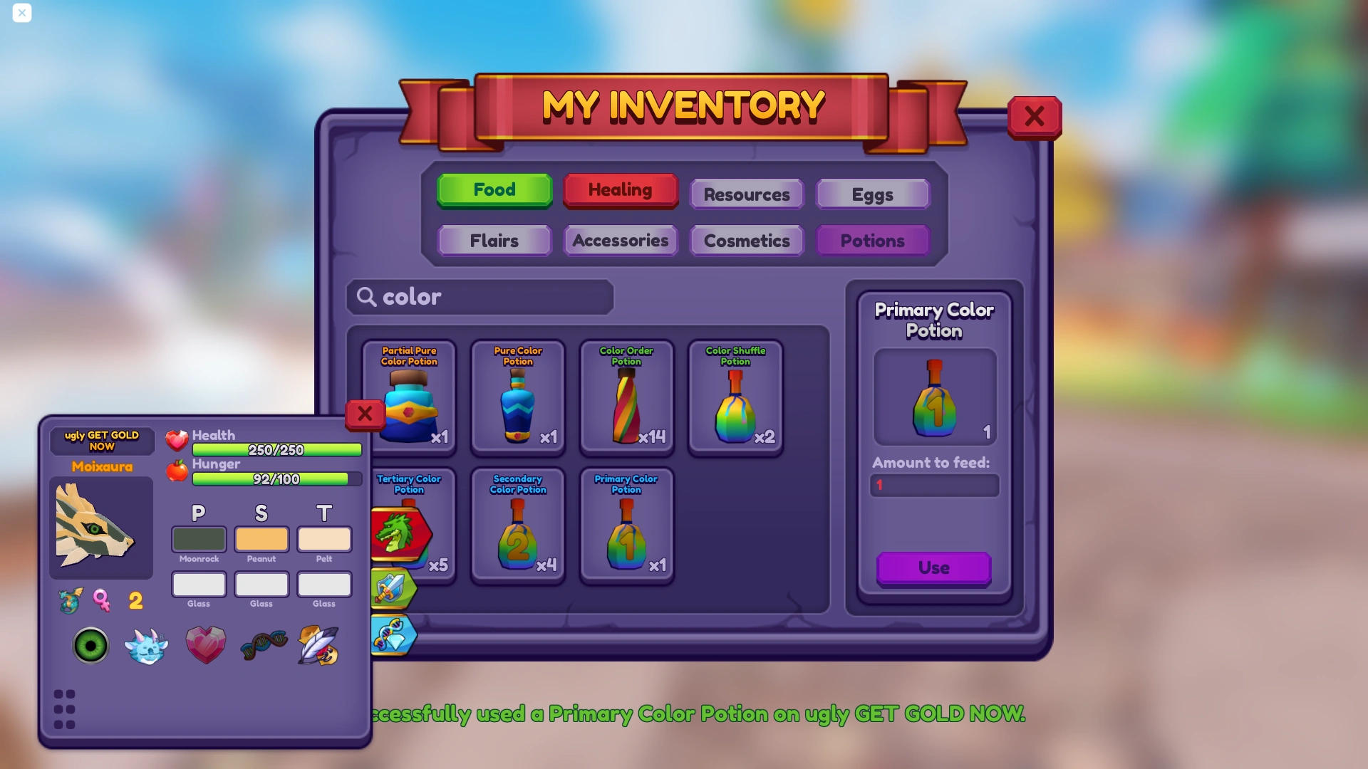 trying to get pristine gold on moix day4 | Fandom