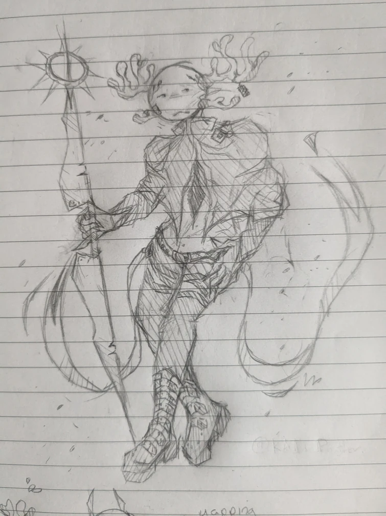 drawn with love and inhuman amounts of caffeine (oc drawing) | Fandom