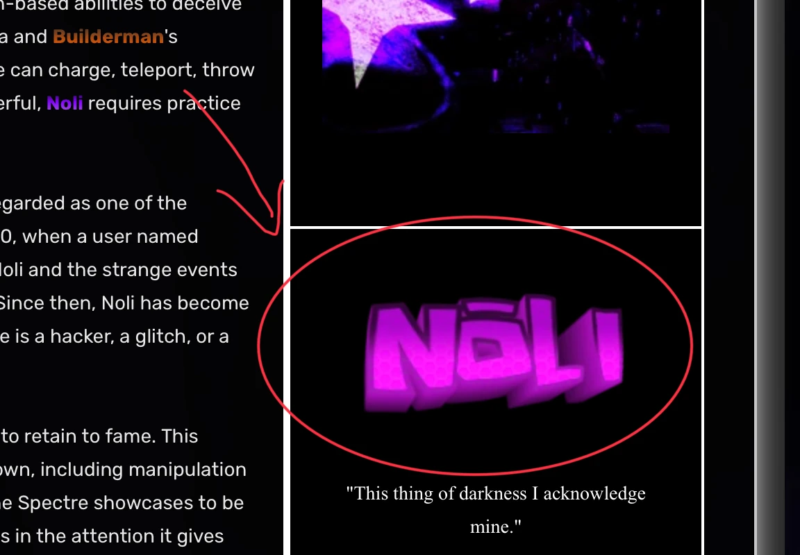 I’ve made a new title image for Noli | Fandom