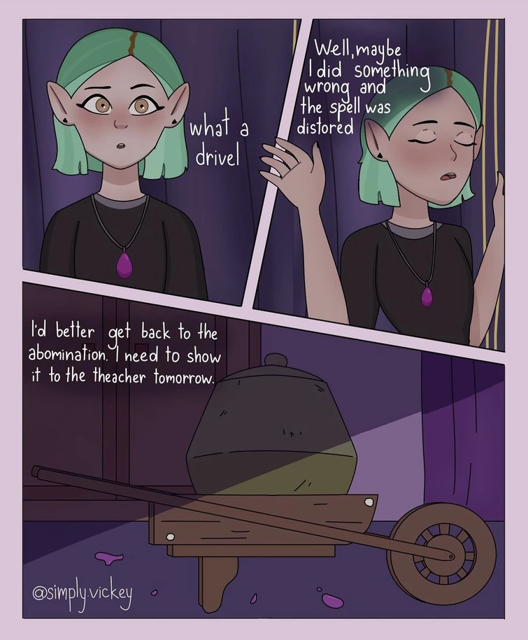 SOoOoOo It looks like Amity’s been more disillusioned by her parents ...