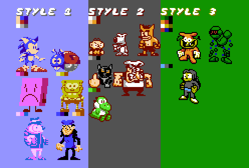The NES sprites are finished. | Fandom