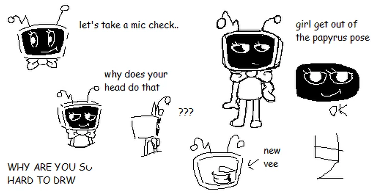 me losing it trying to draw vee | Fandom