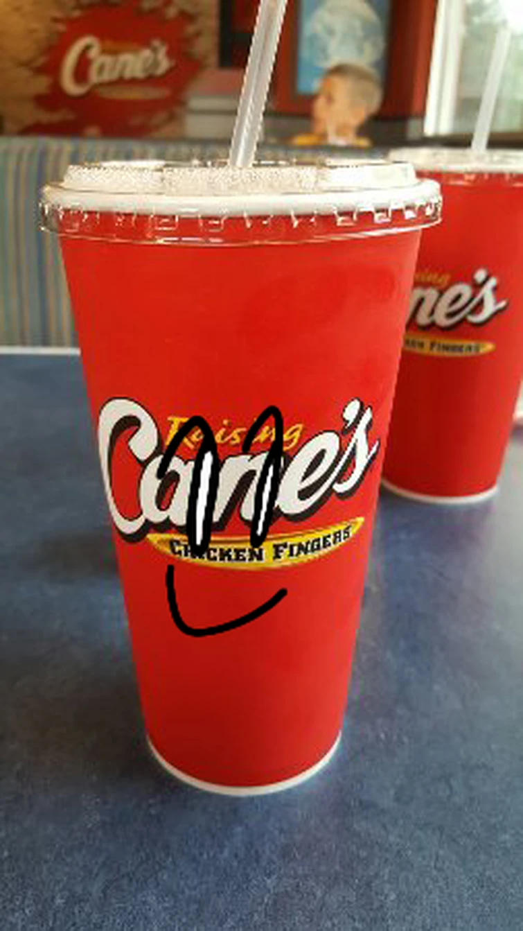 Help me my Rising Cane's cup is alive | Fandom
