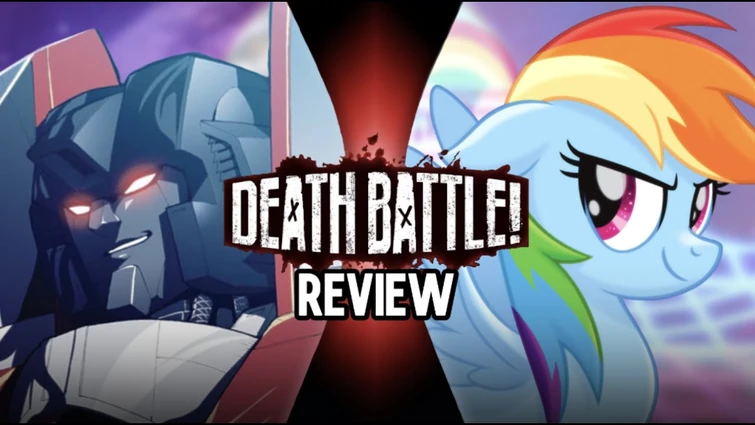 I made a review for Starscream vs Rainbow Dash! | Fandom