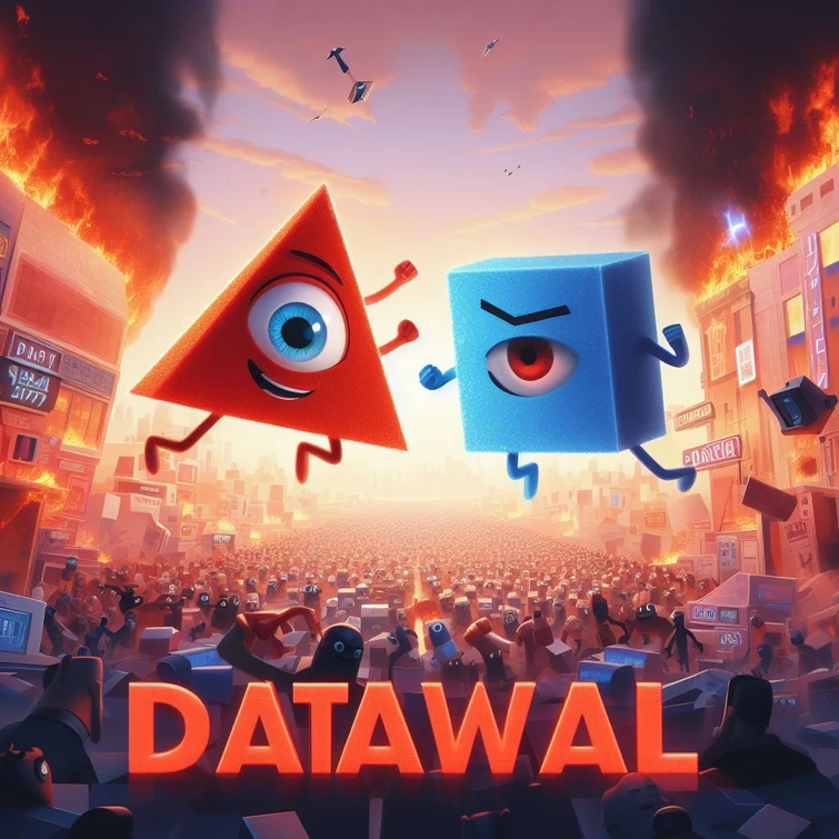 DATABRAWL movie but it's drawn by AI | Fandom