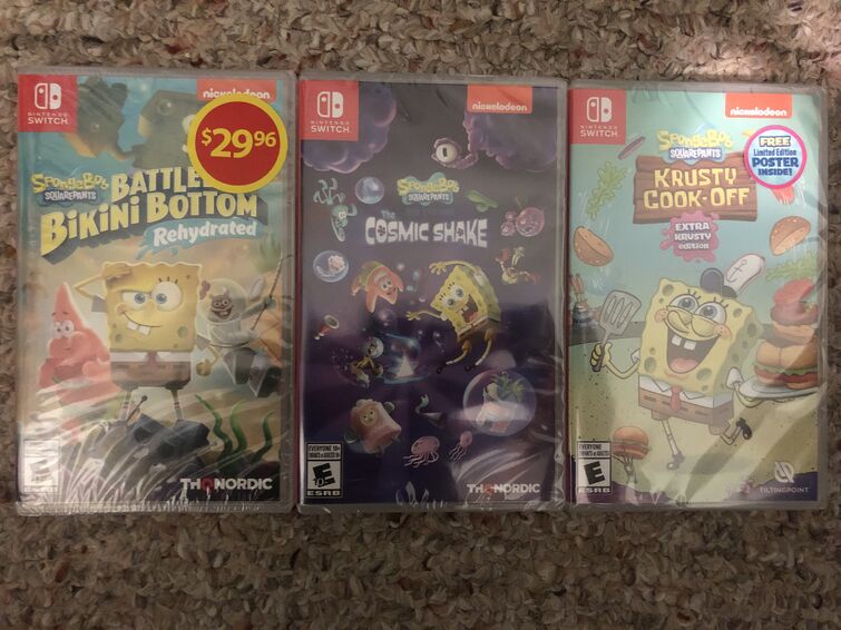 All 3 official SpongeBob games on Nintendo Switch | Fandom