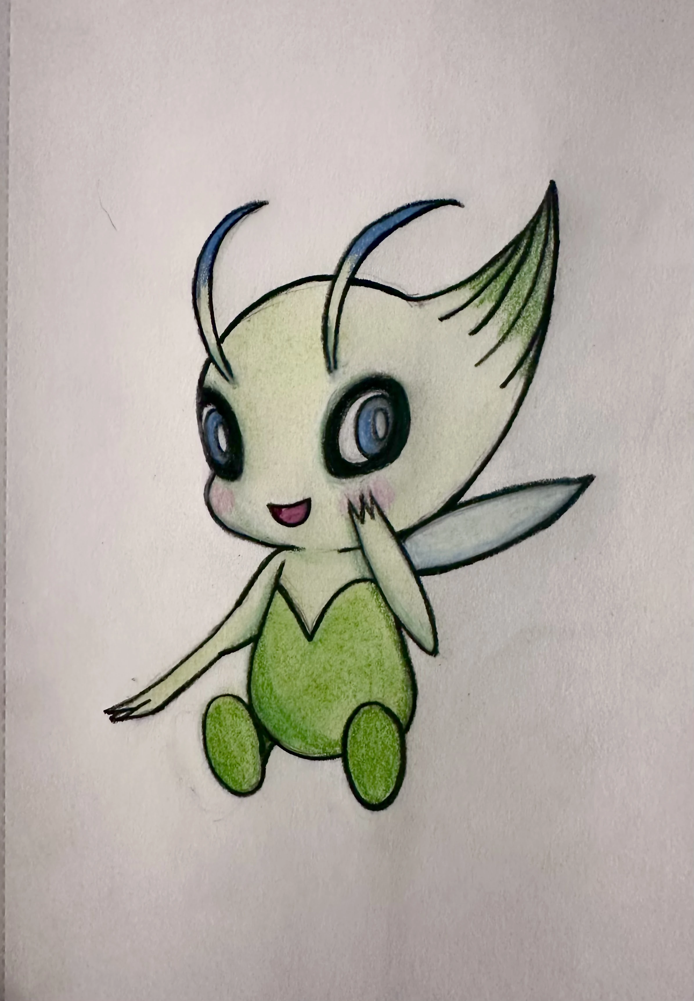 First of the requests - Chibi Celebi! | Fandom