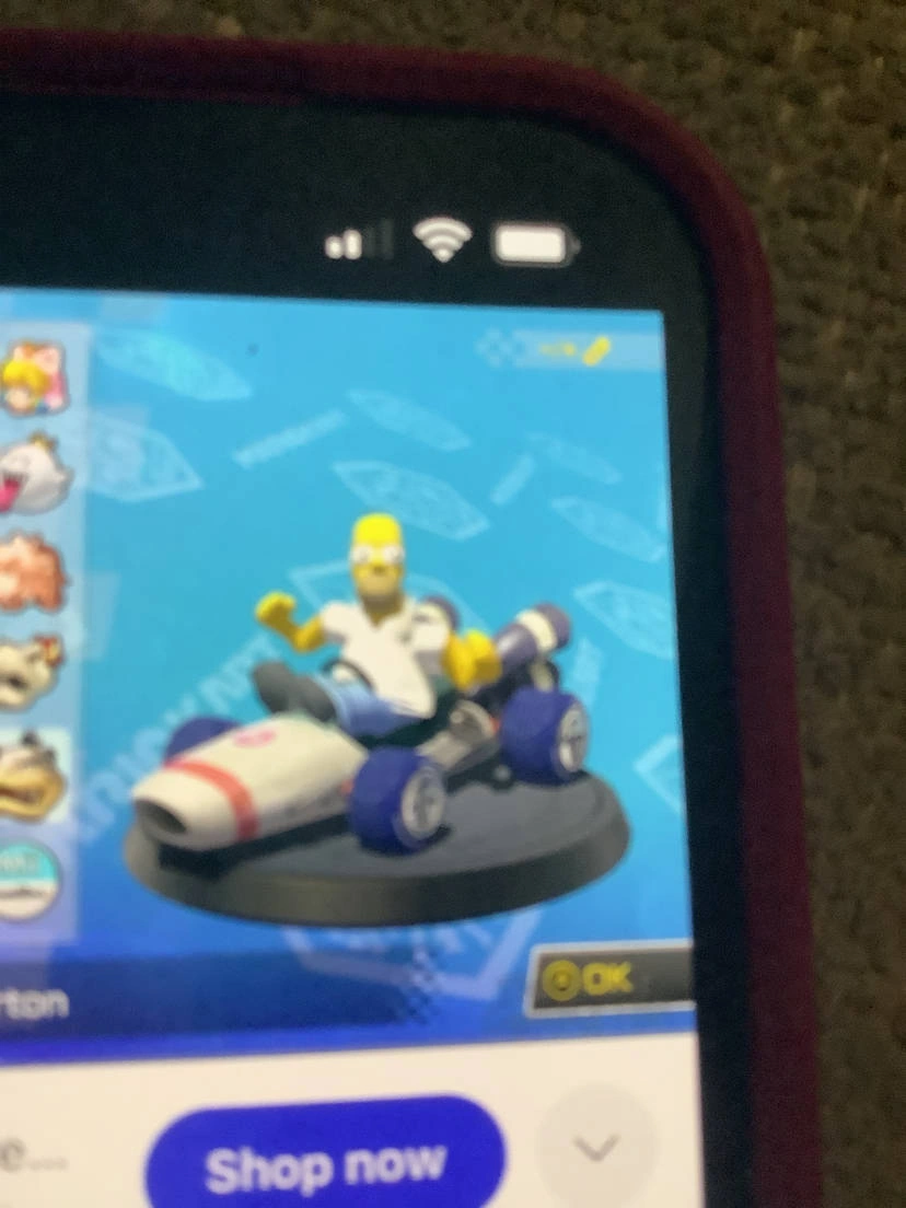 Homer Simpson in Mario kart | Fandom